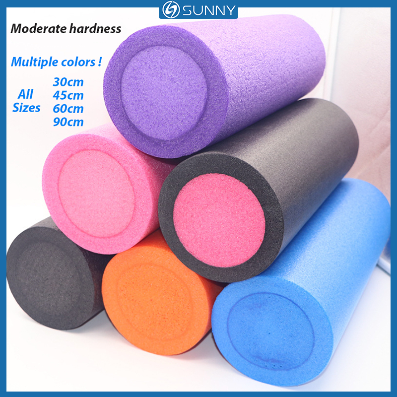SunnyFit Foam Roller EPE Yoga Roller 30/45/60/90cm Multiple Colors High ...