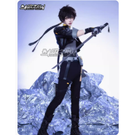 Wuthering Waves Rover Cosplay Costume Wig Game Male Uniform Main ...