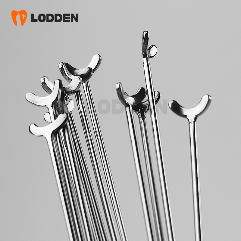 50pcs Dental oral Y-shaped card interproximal hook gap ball orthodontic ...