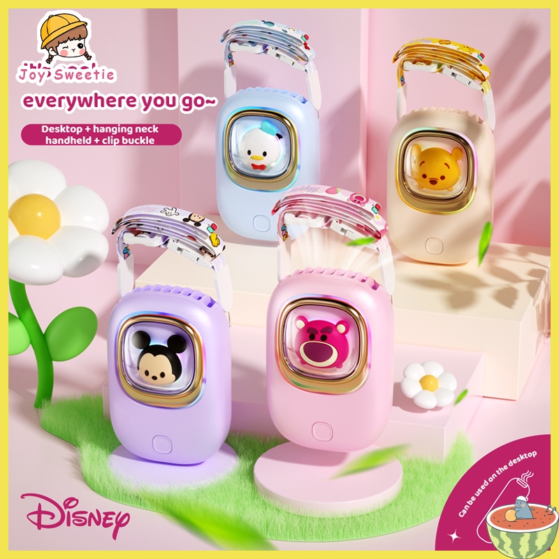 Disney Hanging Neck Bladeless Fan Outdoor Portable Atmosphere Light ...