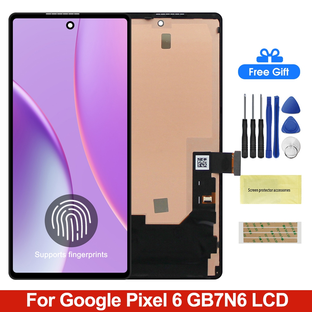 OLED Pixel 6 LCD Display For Google Pixel 6 GB7N6 G9S9B16 LCD Digitizer ...