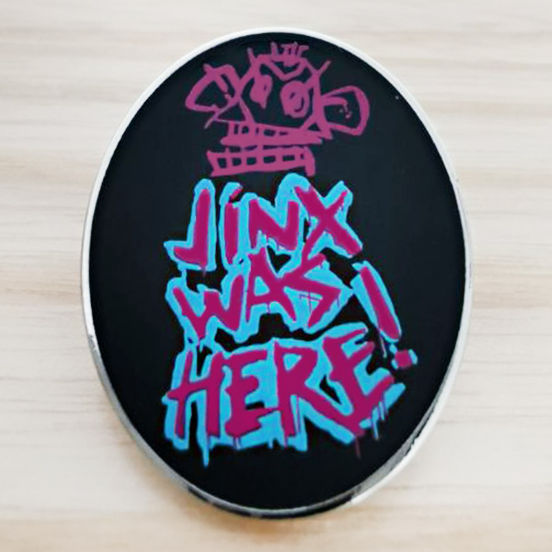 Classic League of Legends JINX Is Here with Enamel Badges, Brooches ...