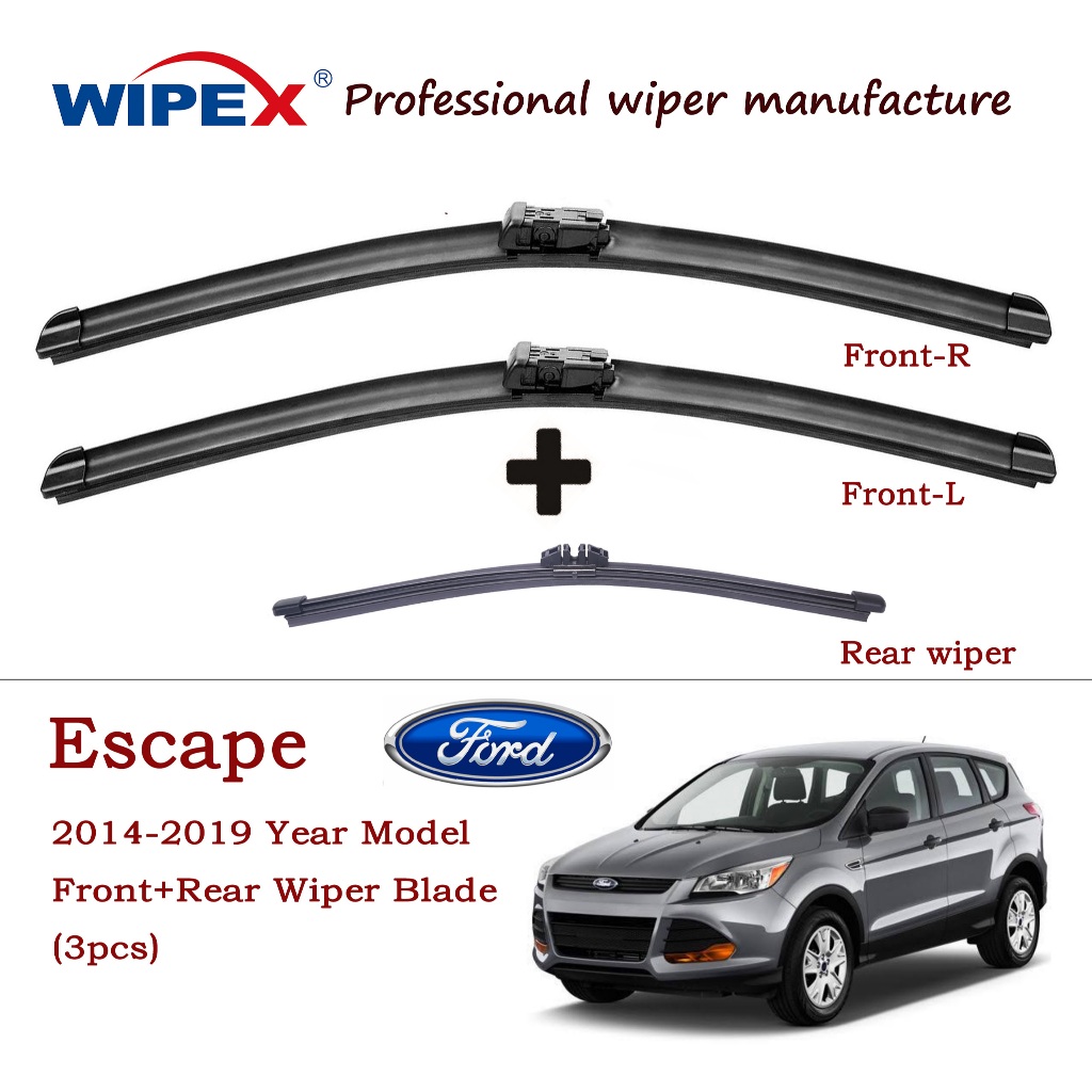2014 to 2019 model Ford Escape Wiper Blade for ESKAPE Car Window Wipers ...