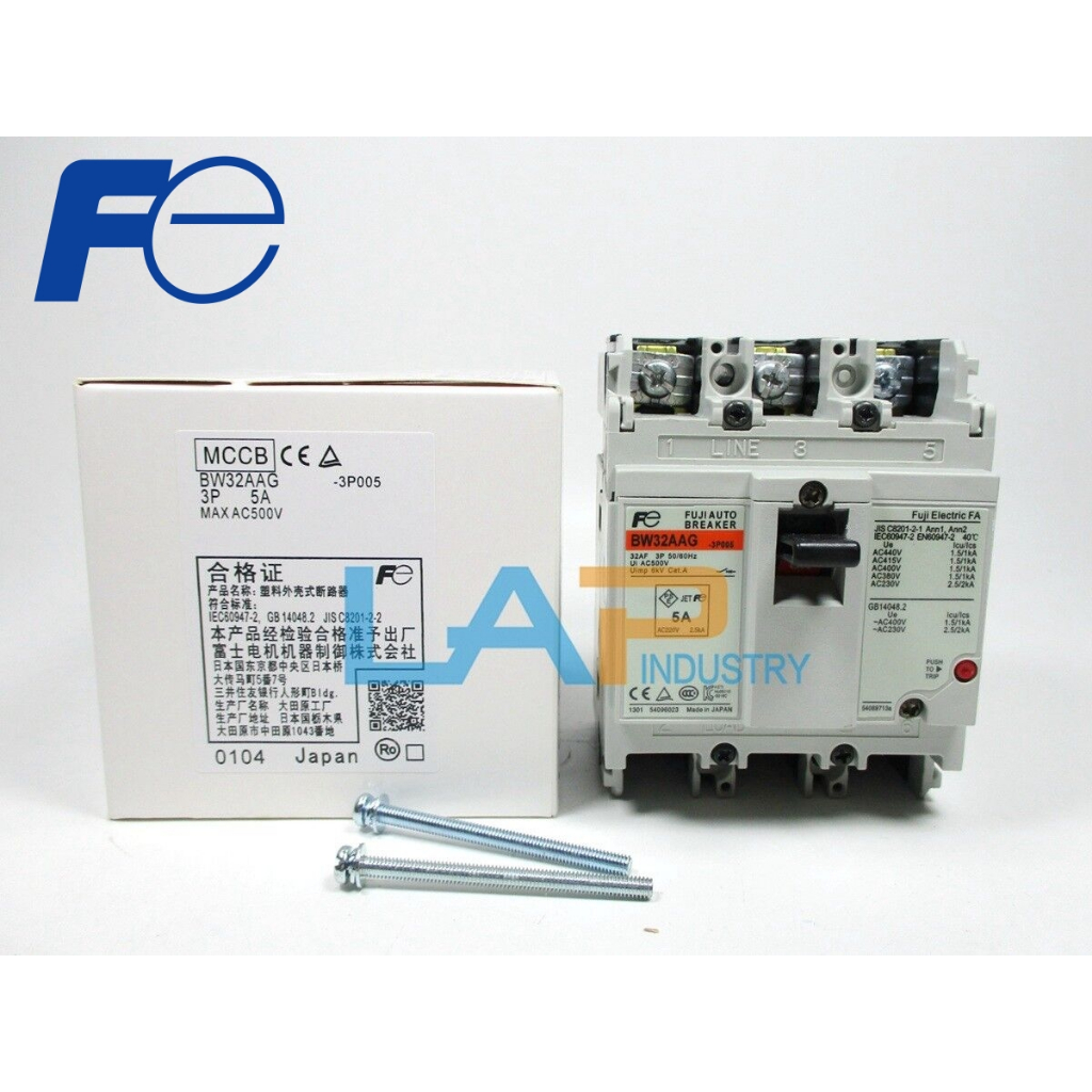 Fuji Plastic Shell Circuit Breaker BW32AAG Air Switch 2P 3P | Shopee ...