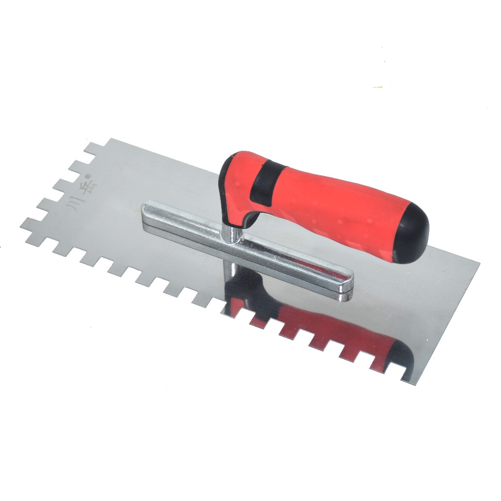 Tile Tools Stainless Steel Denticle Trowel 11" Masonry Hand Kit Puty ...