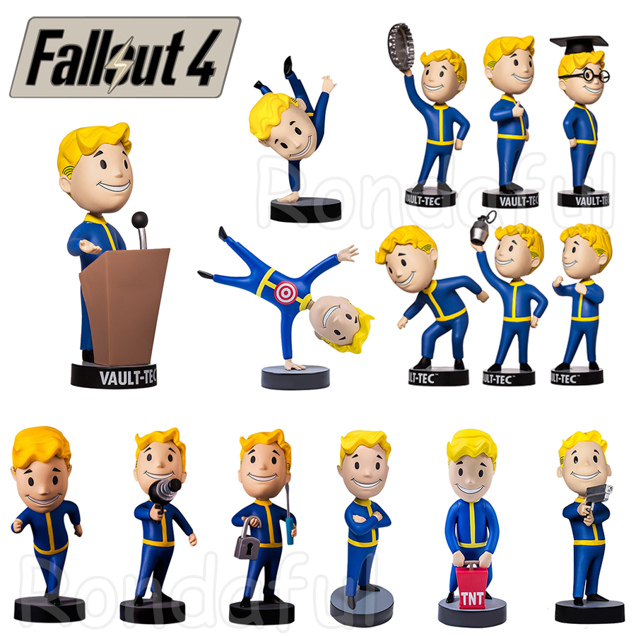 Fallout Action Figurine Cartoon Vault Figurine Resin Model Toy Birthday ...