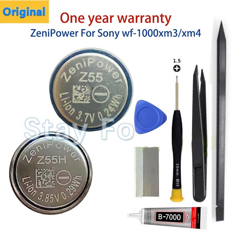 New ZeniPower Z55 Z55H replace cp1254 For Sony WF-1000XM3 WF-1000XM4 WF ...