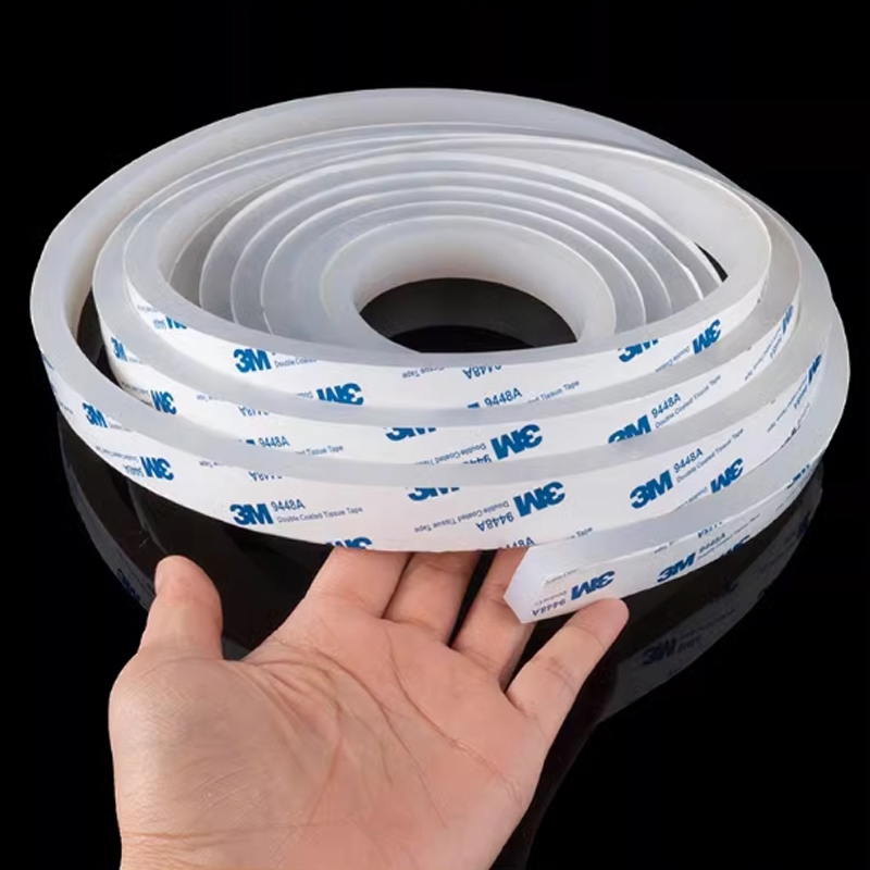 Self Adhesive Silicone Rubber Sealing Strip White High Temperature Resistant Waterproof Silicone ...