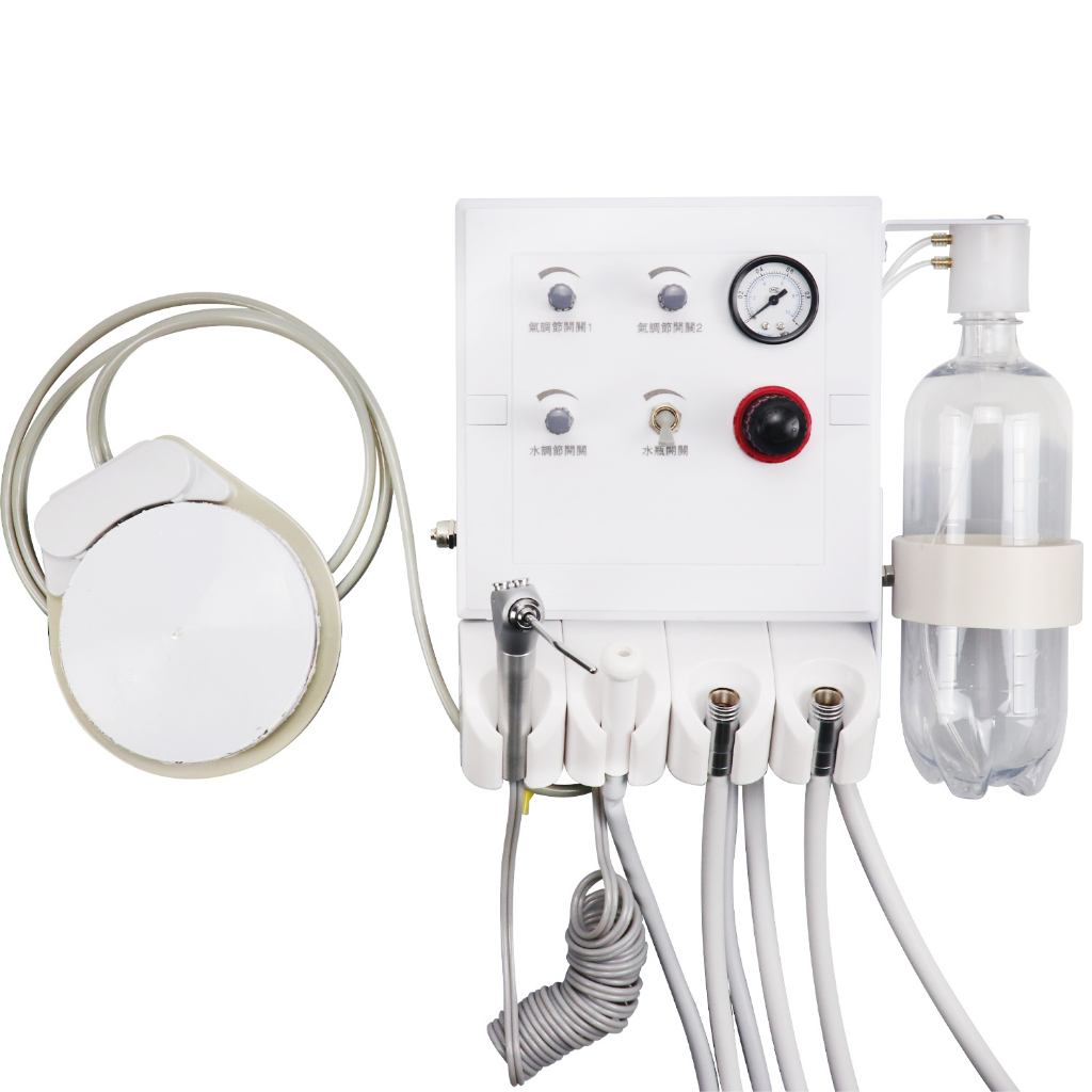 Dental Turbine Unit +Suction Work with Air Compressor Portable Tool ...