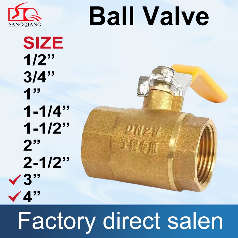 Sang Qiang Heavy Duty Brass Ball Valve Ball valve 3inches Ball valve ...