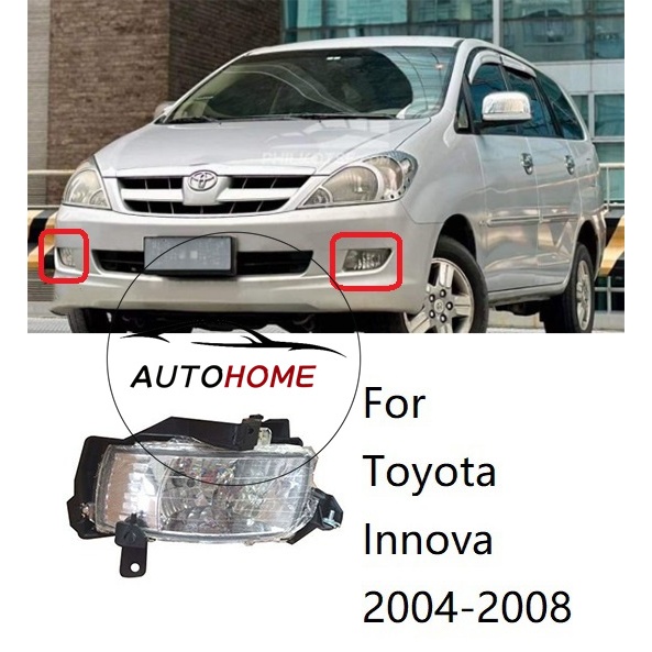 Foglight For Toyota Innova 2004 2005 2006 2007 2008 100% Waterproof Fog ...