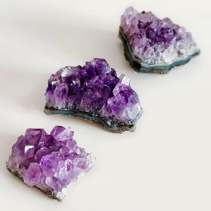 1PC Natural Amethyst Stone Authentic Crystal Uruguay Amethyst ...