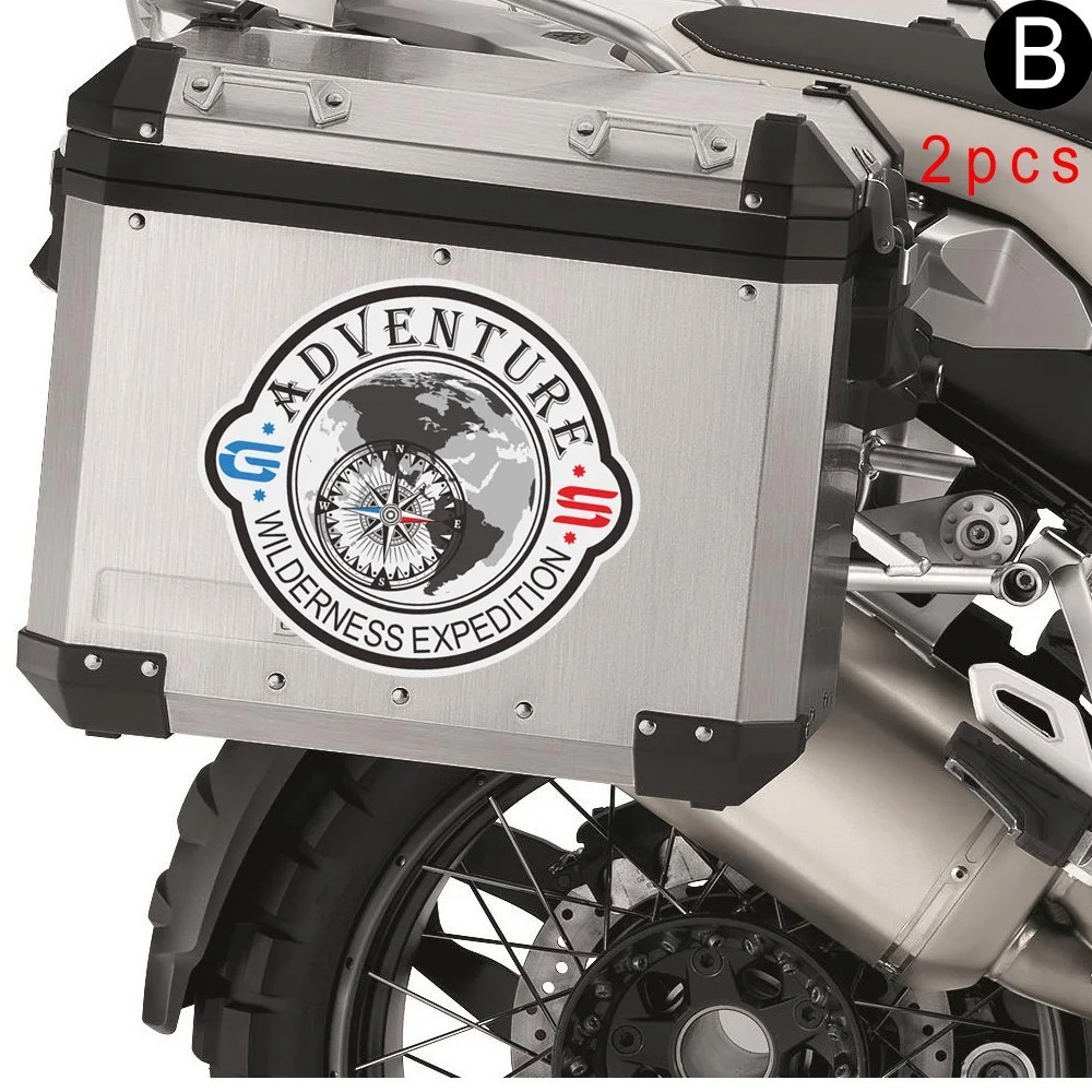 Luggage Box Tail Cases Top Side Saddlebag Rear Decal Stickers For BMW ...