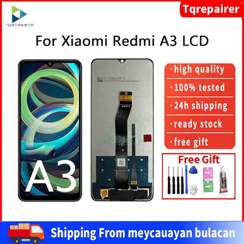 [Tqrepairer ]For Xiaomi Redmi A3 LCD DIsplay Touch Screen Digitizer ...