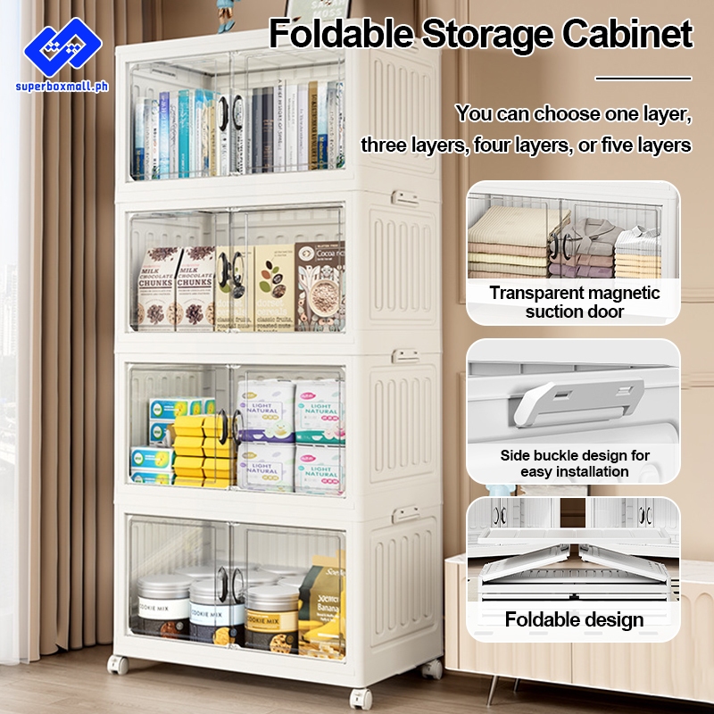 Durabox Cabinet Foldable Storage cabinet organizer plastic Wardrobe Box ...