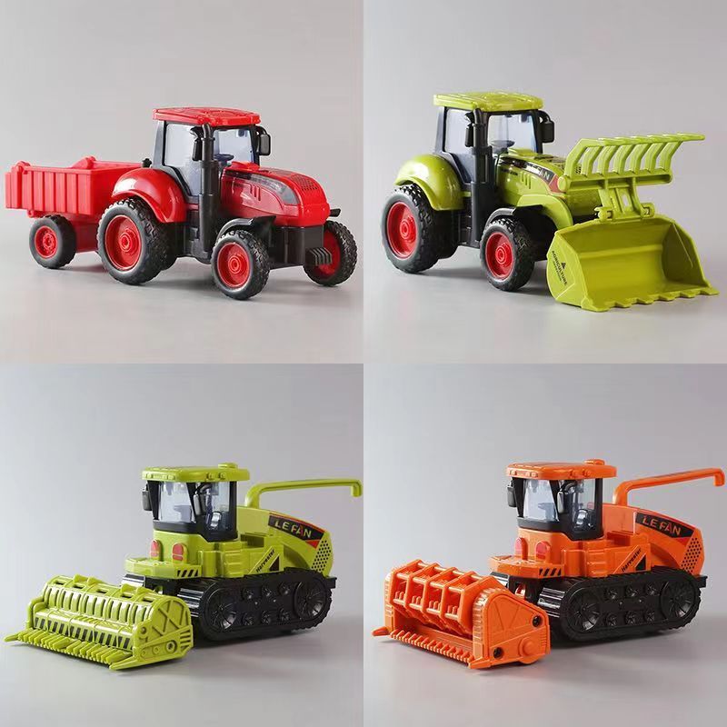Farmer's Car Toy Car Farmer's Grass Transporter Wheat Cutter Children's ...