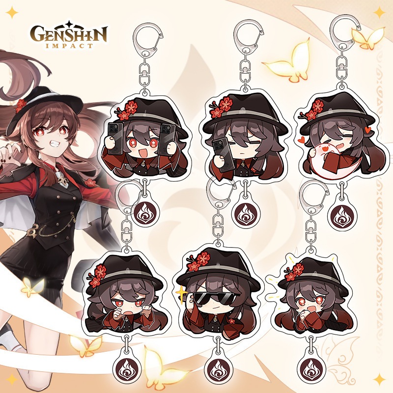 Genshin IMPACT HU TAO Set Walnut OnePlus Co-Branded Original Shrine ...