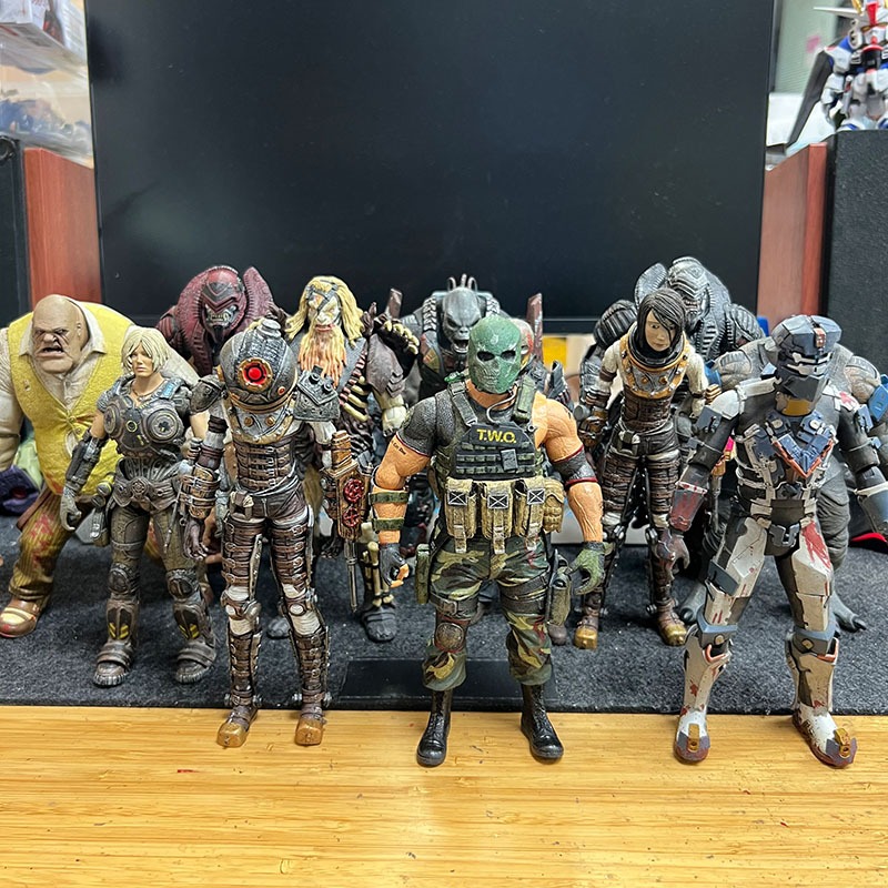 NECA McFarlane BioShock War Machine Orc Halo Jiralhanae Action Figure ...