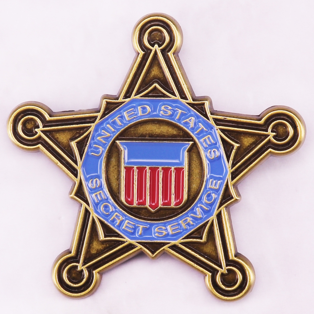 New US Secret Service USSS Logo Brooch Badge Gift Brooch | Shopee ...