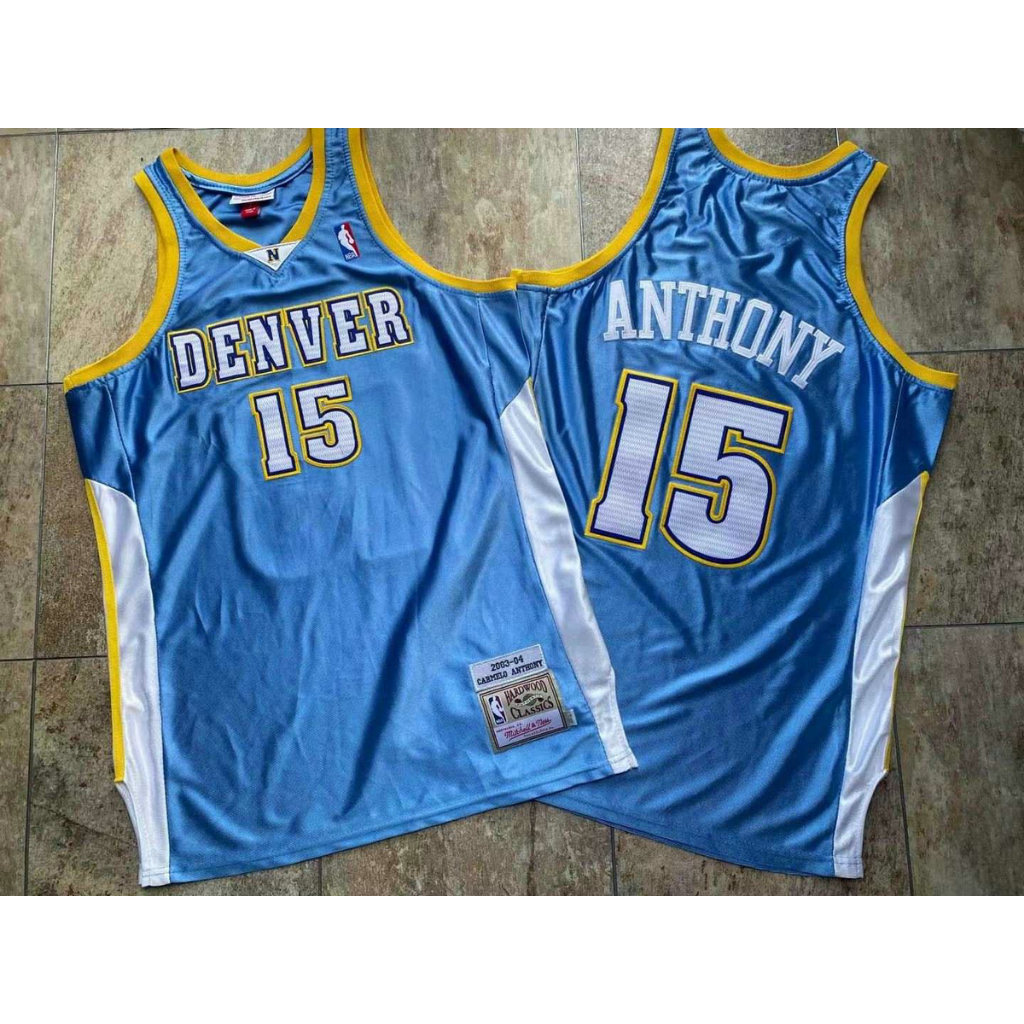 【Mitchell&Ness】Men's New Original Denver Nuggets #15 Carmelo Anthony ...