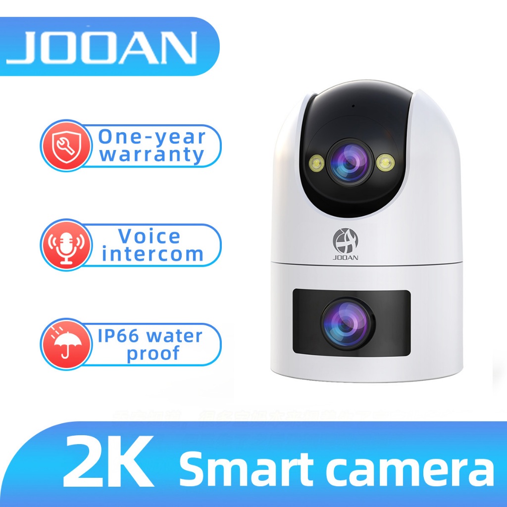 【Philippine Stock】Jooan Waterproof 2K CCTV Dual Lens Camera Babymonitor ...