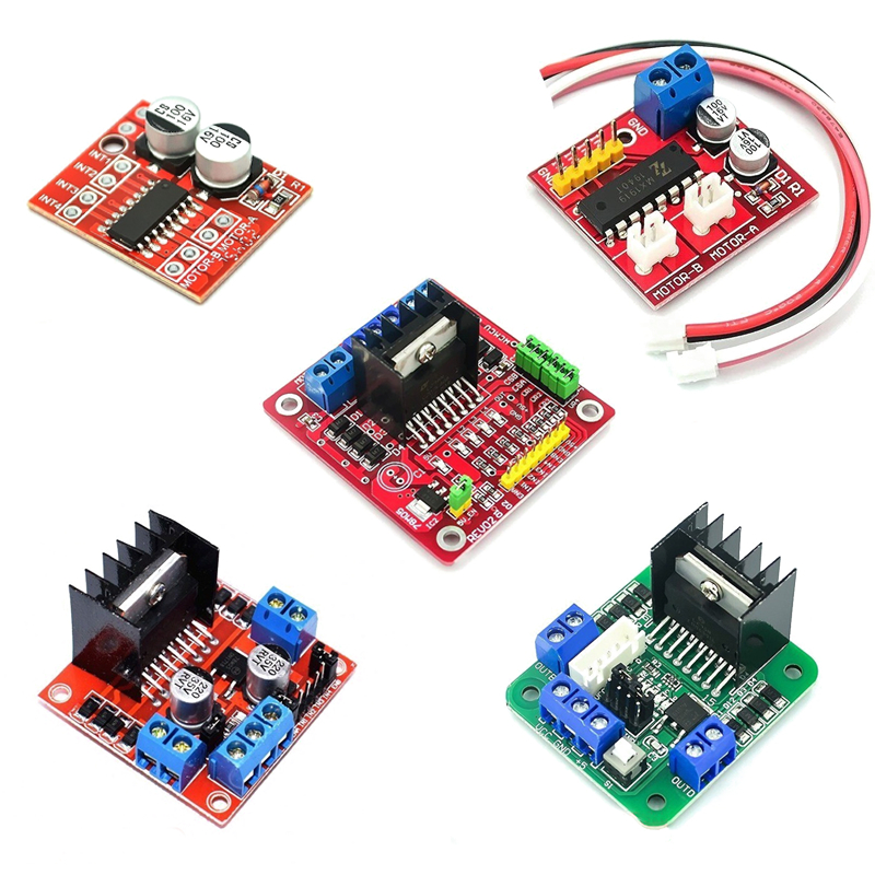 L298N Motor Driver Board Module, DC Stepper Motor Motor, Intelligent ...