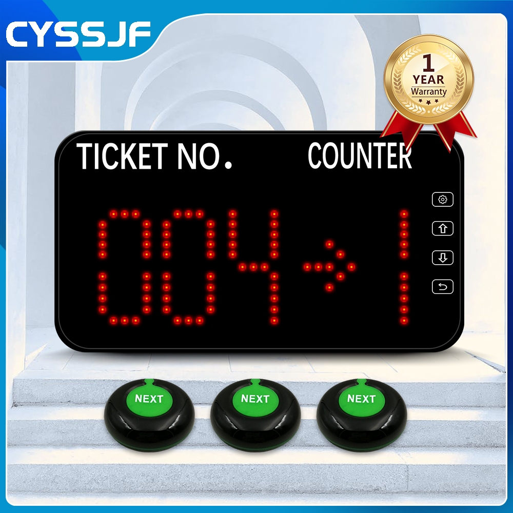 Queue Wireless Calling System for Restaurant Hospital Kitchen Call ...