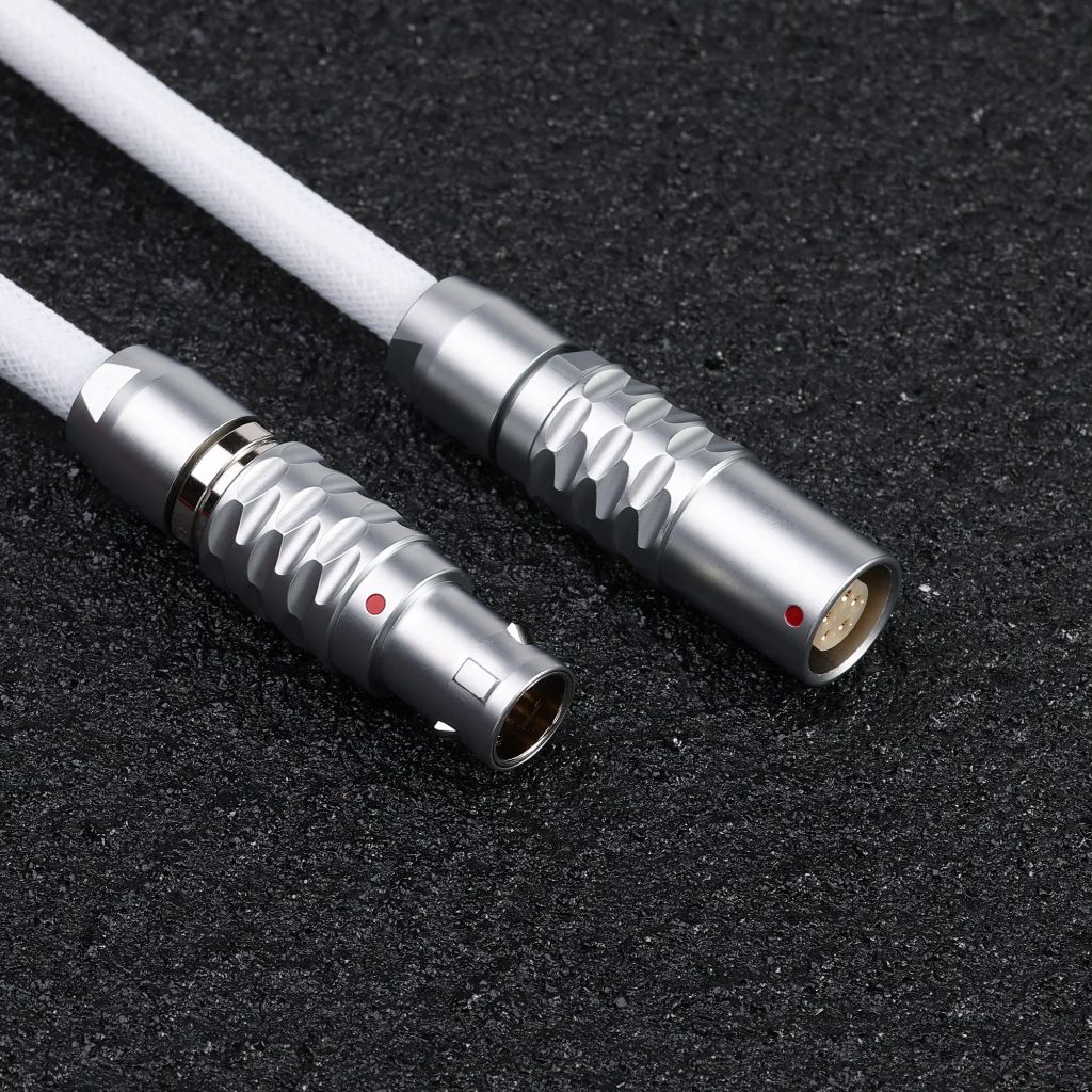 KBDfans AVIATION PLUG CUSTOM MECHANICAL KEYBOARD USB-C CABLE | Shopee ...