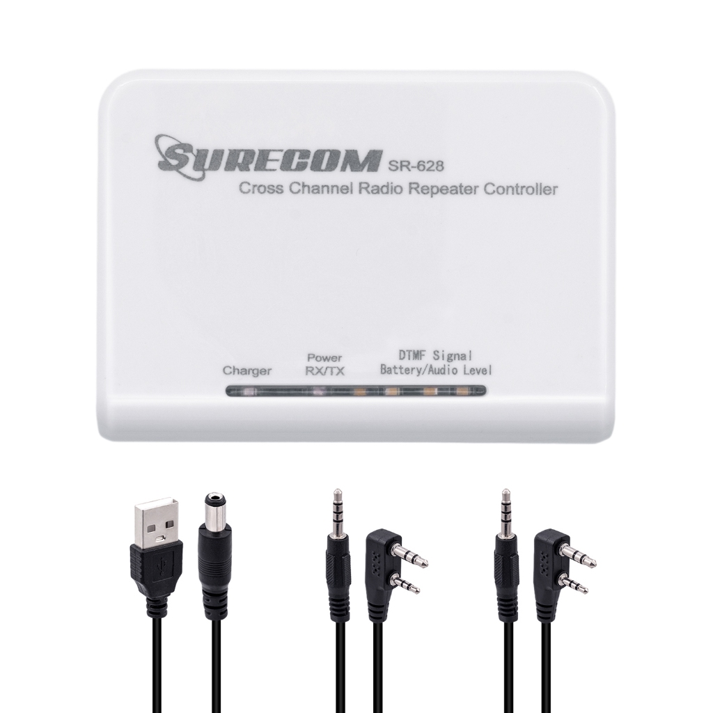 Surecom SR-628 Cross Band Duplex Repeater Controller with Radio cable ...