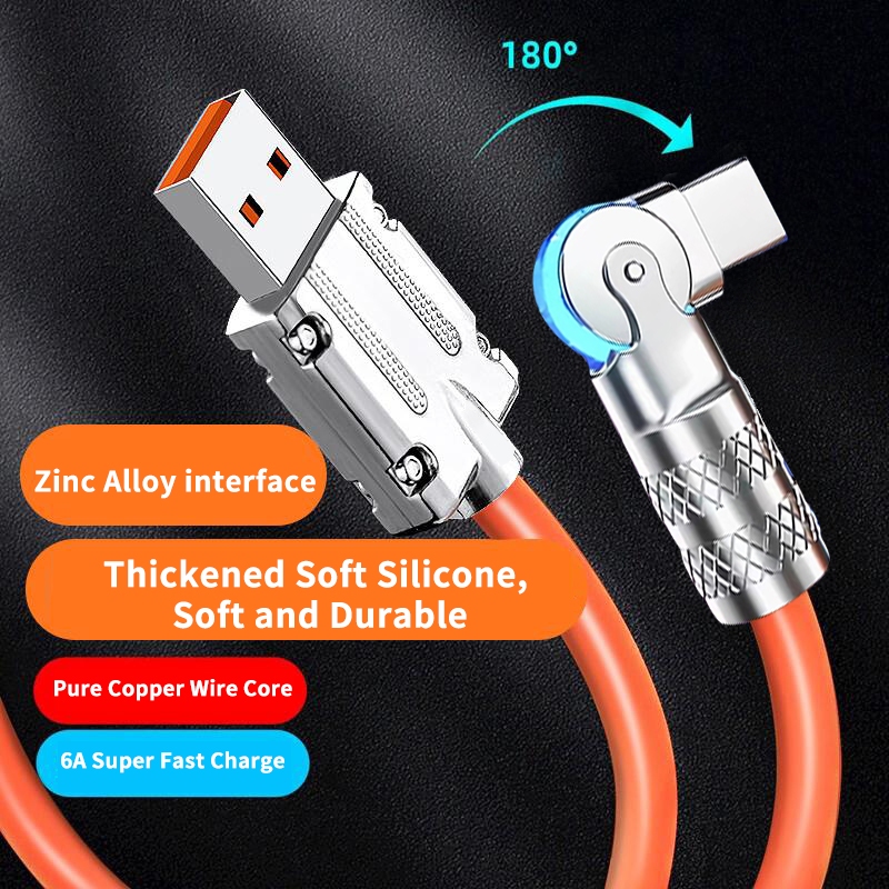 Fast charger Type c for Android with Adaptor 240 Watts 6A thickened ...