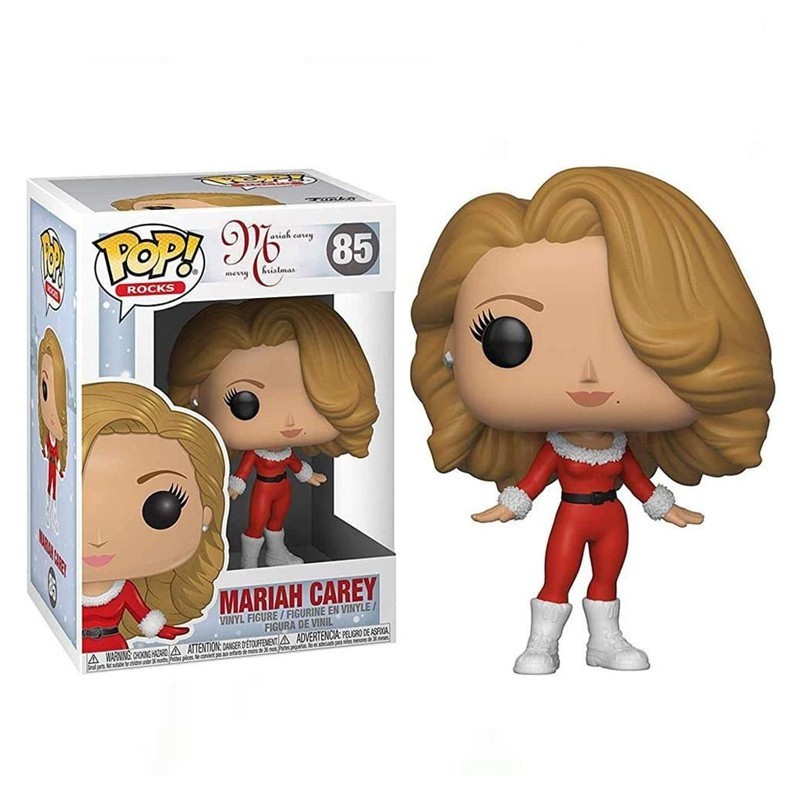 Funko Pop Rocks: Music - Mariah Carey Christmas 85 Collectible Figure ...