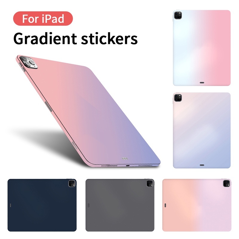 For 2024 New iPad Pro M4 / Air M2 11 13 inch Skin sticker Back Decals ...