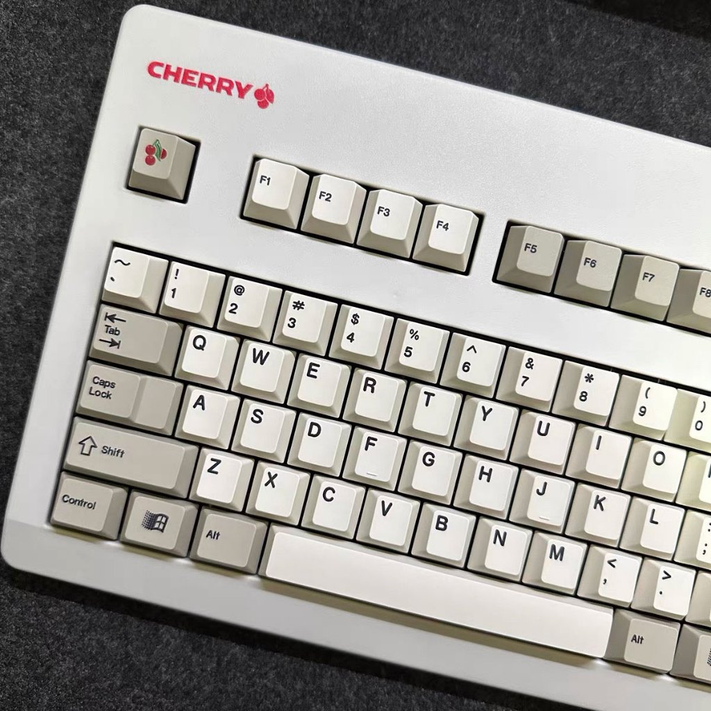 【JKDK】Retro 1953 Keycaps Cherry Profile PBT Dye Sub Fullset For ...