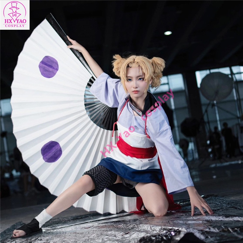 Naruto Temari cosplay Anime Women's Clothing 2nd Generation Rescue ...