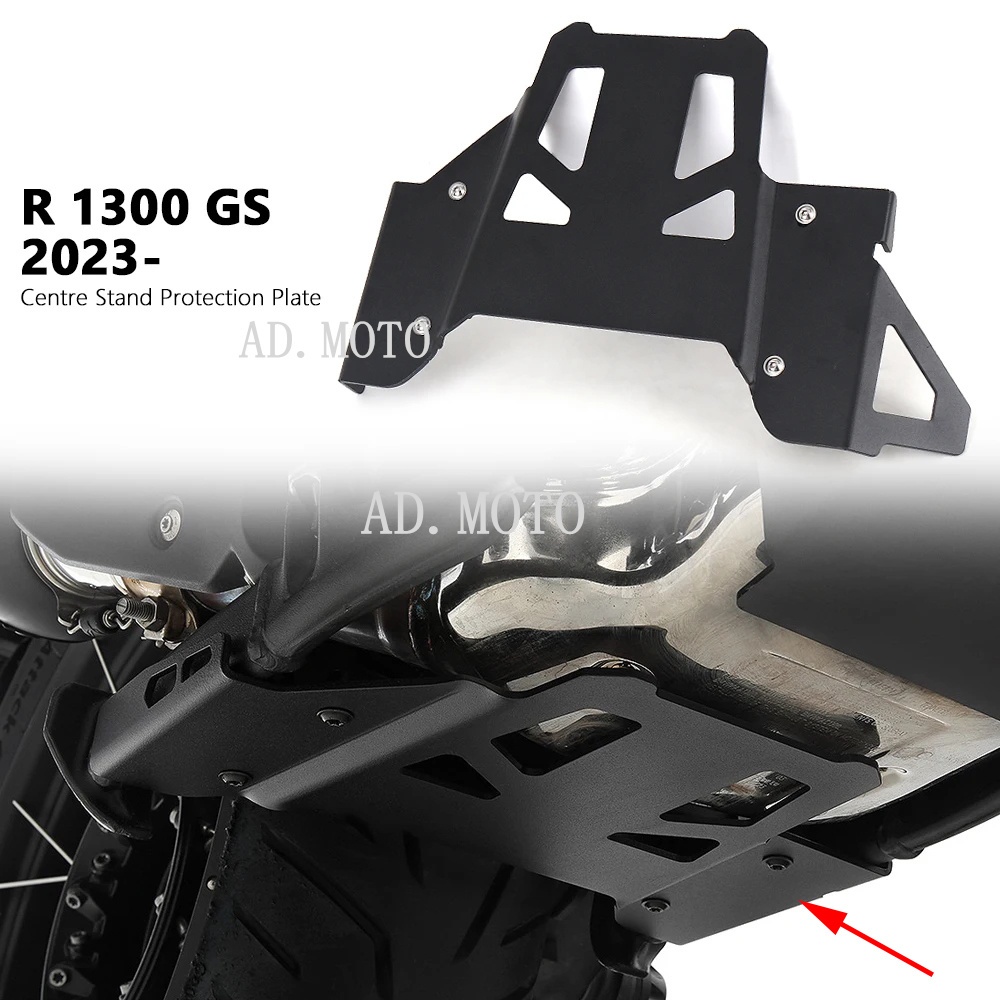 Motorcycle Engine Guard Extension New Center Stand Protection Plate For ...
