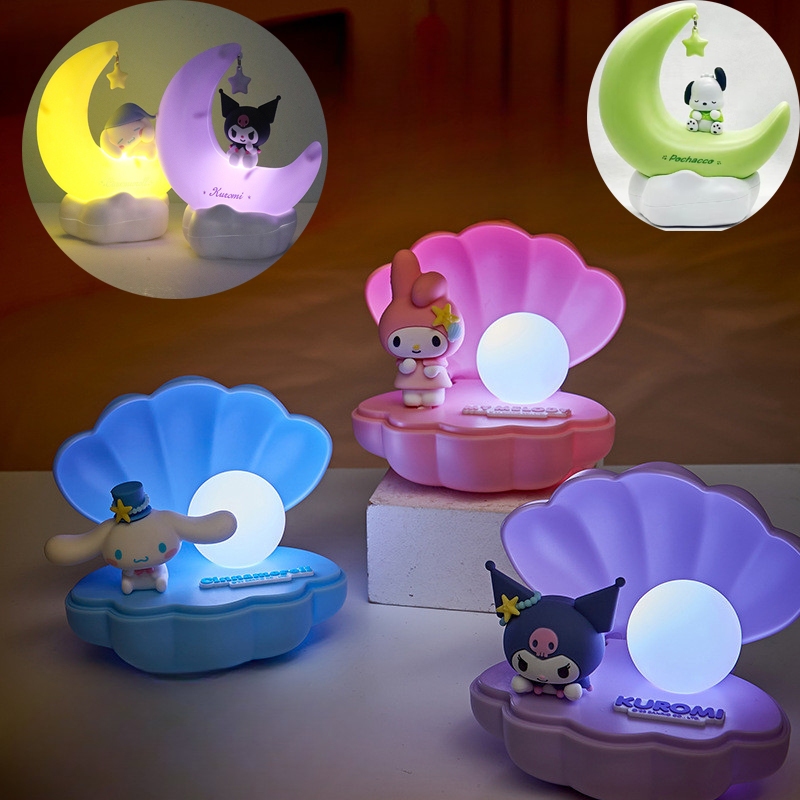 Miniso Sanrio Character LED Night Light Kuromi Cinnamoroll My Melody ...