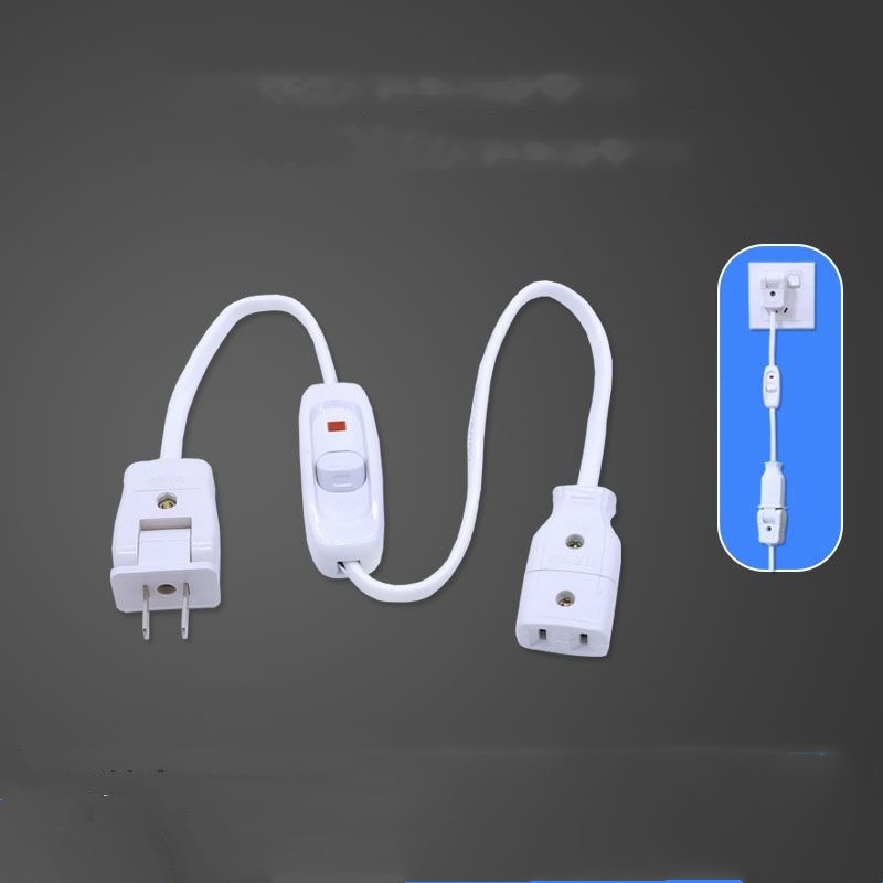 Two-plug Power Extension Cord Two-Hole Socket with Switch Socket Row ...