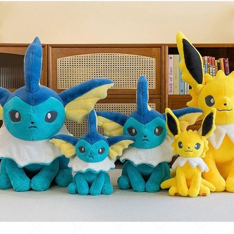80cm Pokemon Eevee Mew Soft Hug Series Stuffed Plush Doll Toy Vaporeon ...