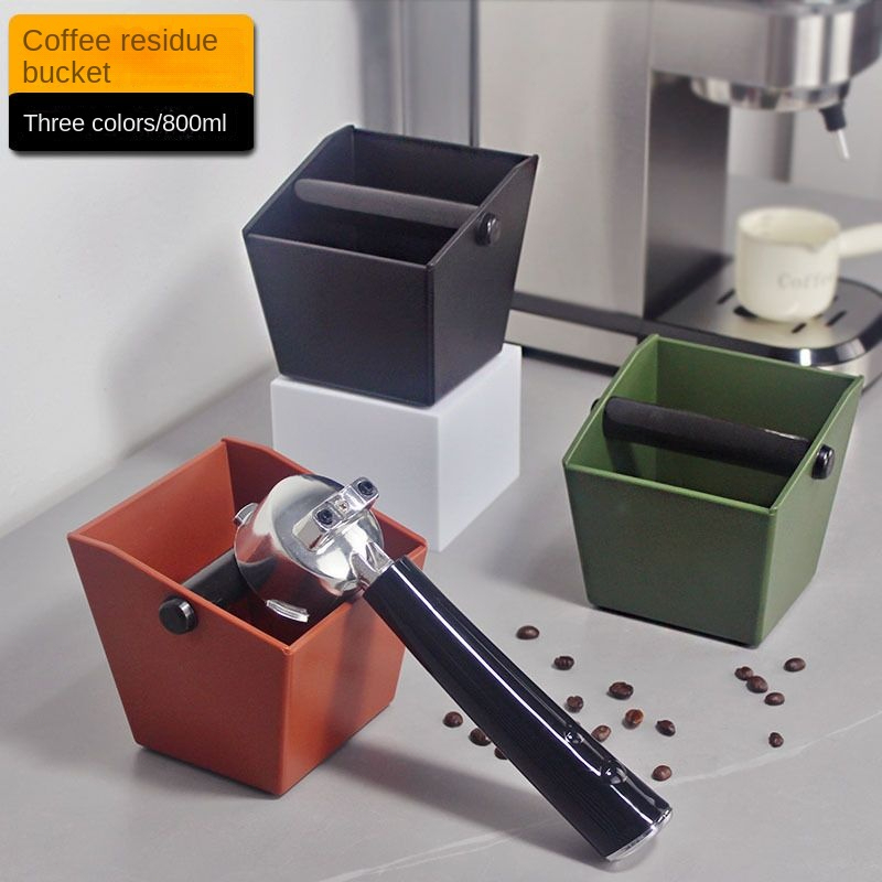 Coffee Knock Box Durable Anti Slip Base Coffee Grind Removable Dump ...