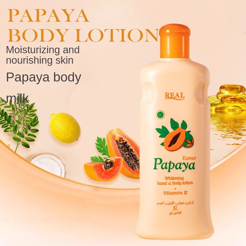 Papaya Hand body Lotion 600ml large volume body lotion gluta lotion ...