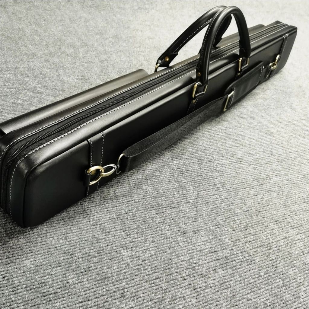 [8 Hole Leather Bag] Billiard Cue Leather Rod Bag Big Head Rod Bag Rod ...