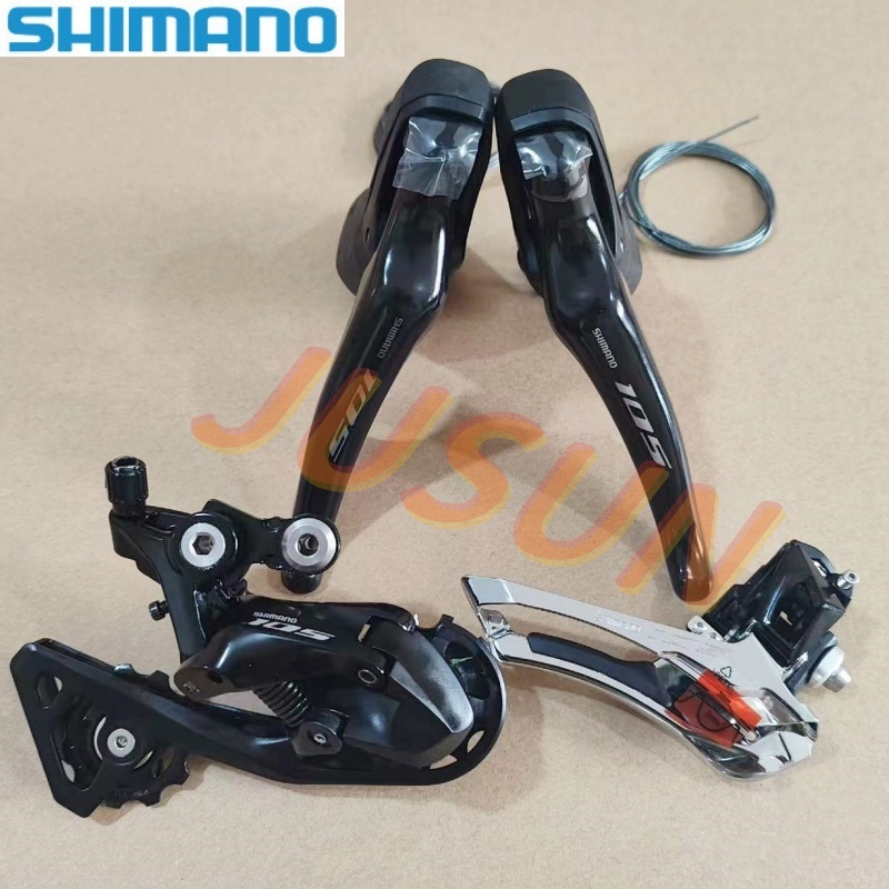 Shimano 105 R7000 2×11 Speed Groupset Road Bike ST-R7000 Brake Shifter ...