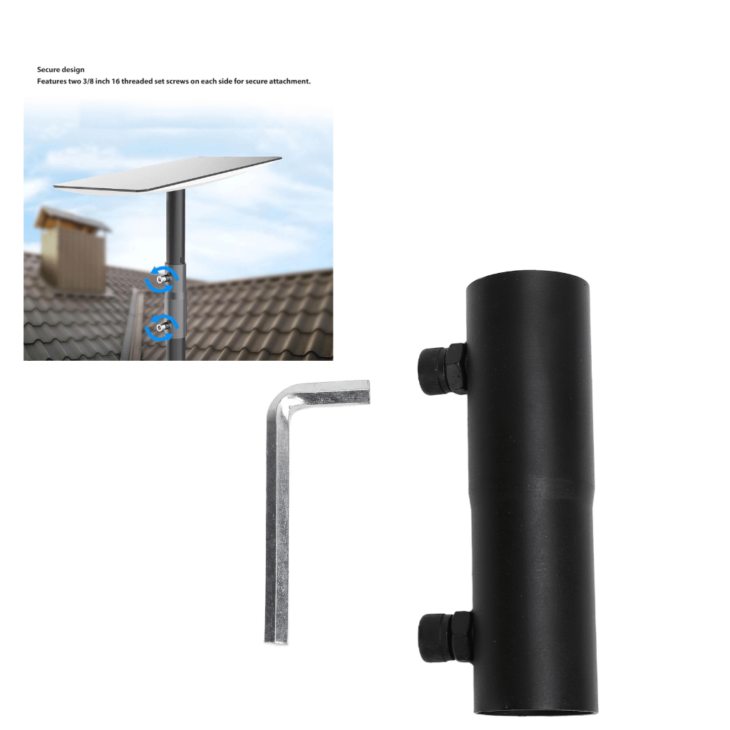 [CAK] Pipe Adapter For Starlink Aluminum Alloy Heavy Duty Satellite ...