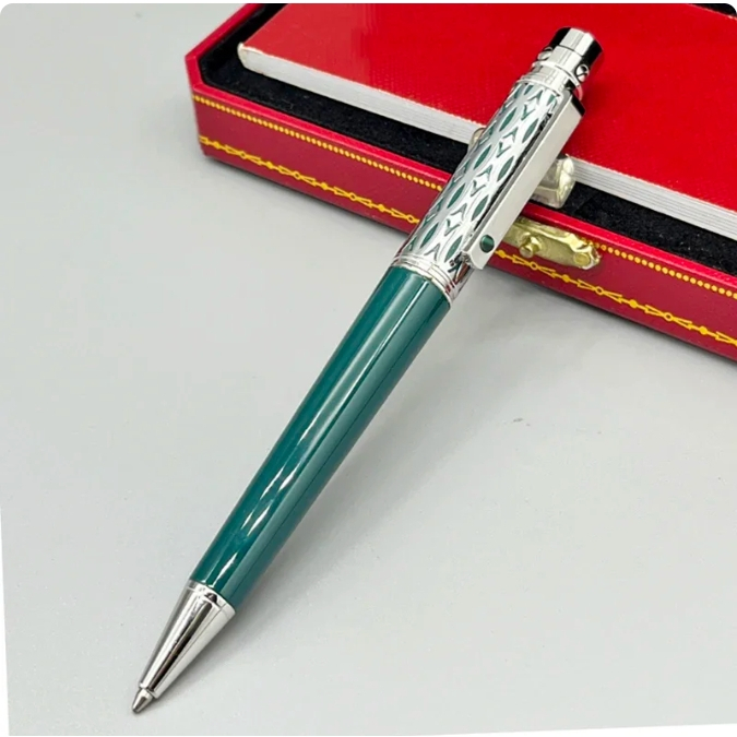 TS CT Ballpoint Pen Green With Serial Number Writing Smooth Luxury ...