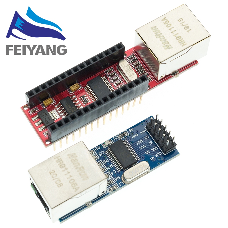 Mini ENC28J60 Ethernet Shield For Nano SPI Interface LAN Network Module ...