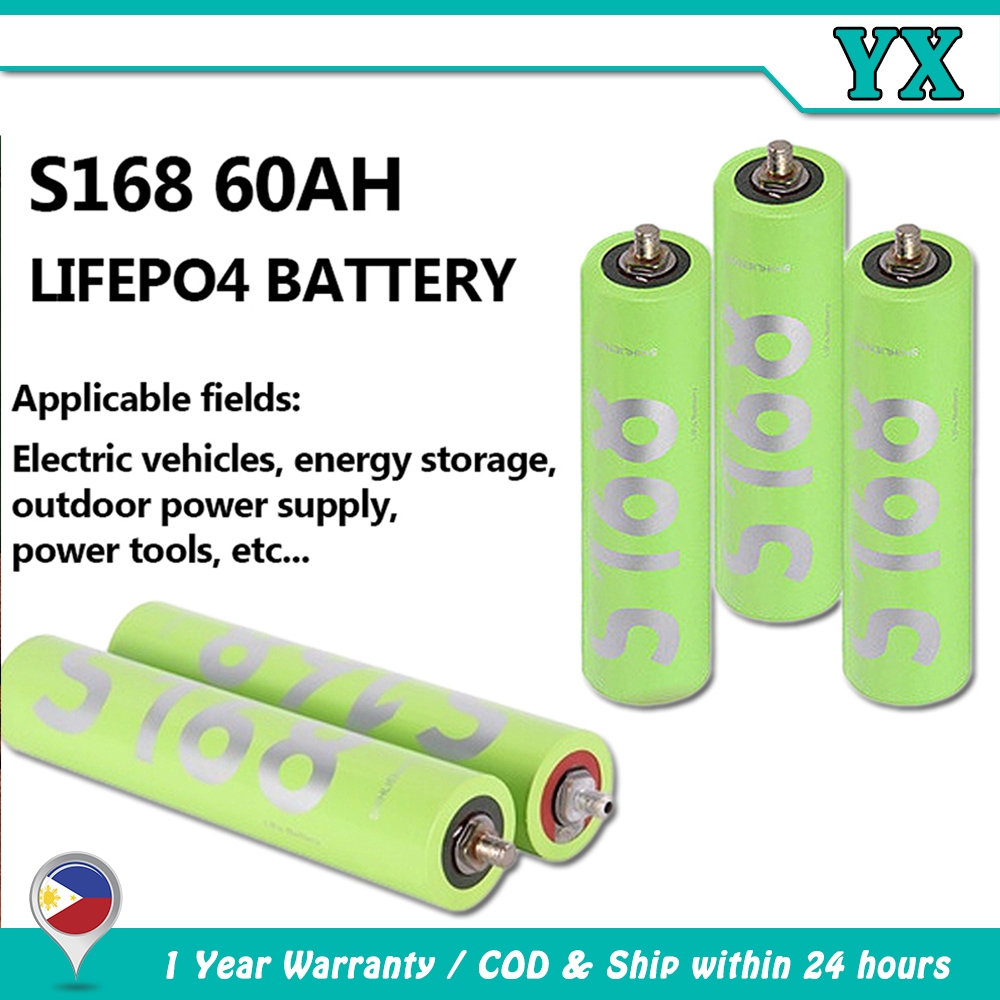 【On hand】 S168 LifePo4 battery 60Ah and 30ah 3.2v w/o bolts and nuts w ...