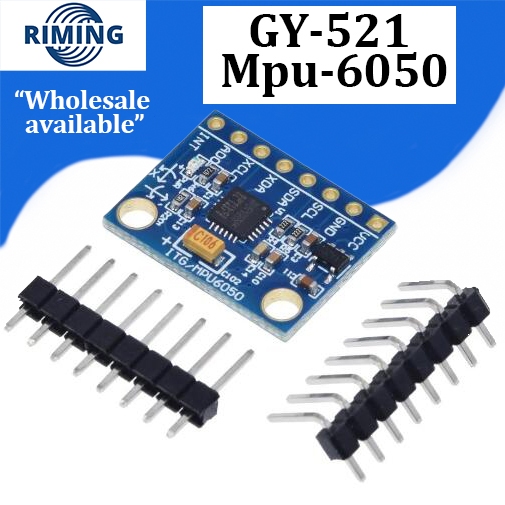 GY-521 Mpu-6050 Module 3 Axis Acceleration Sensor Gyroscope 6DOF with ...