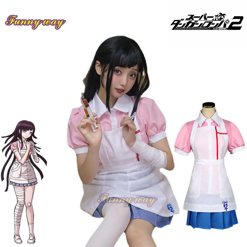 Mikan Tsumiki Cosplay Costume Game Danganronpa 2 Cosplay Mikan Cosplay ...