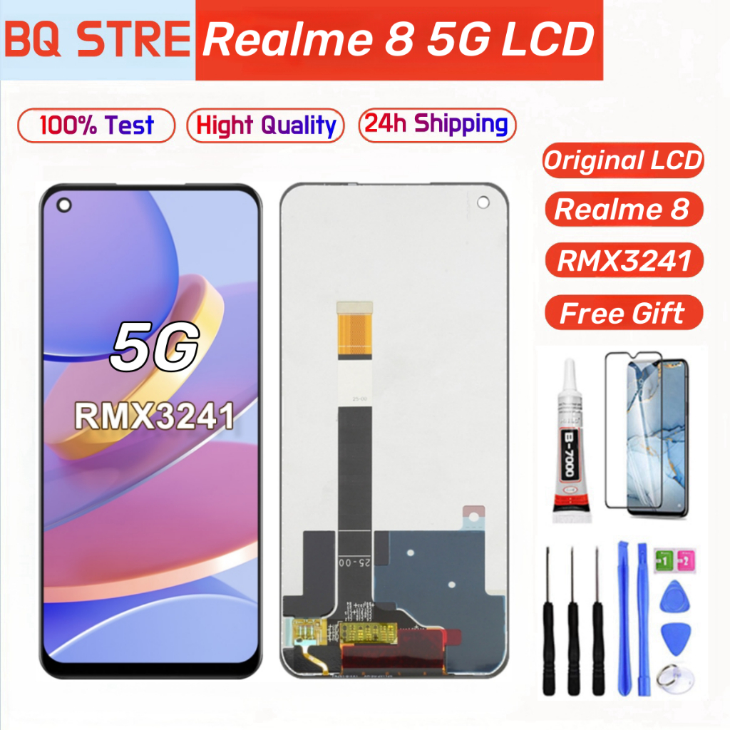 Realme 8 5G LCD Original Display Touch Screen RMX 3241 | Shopee Philippines