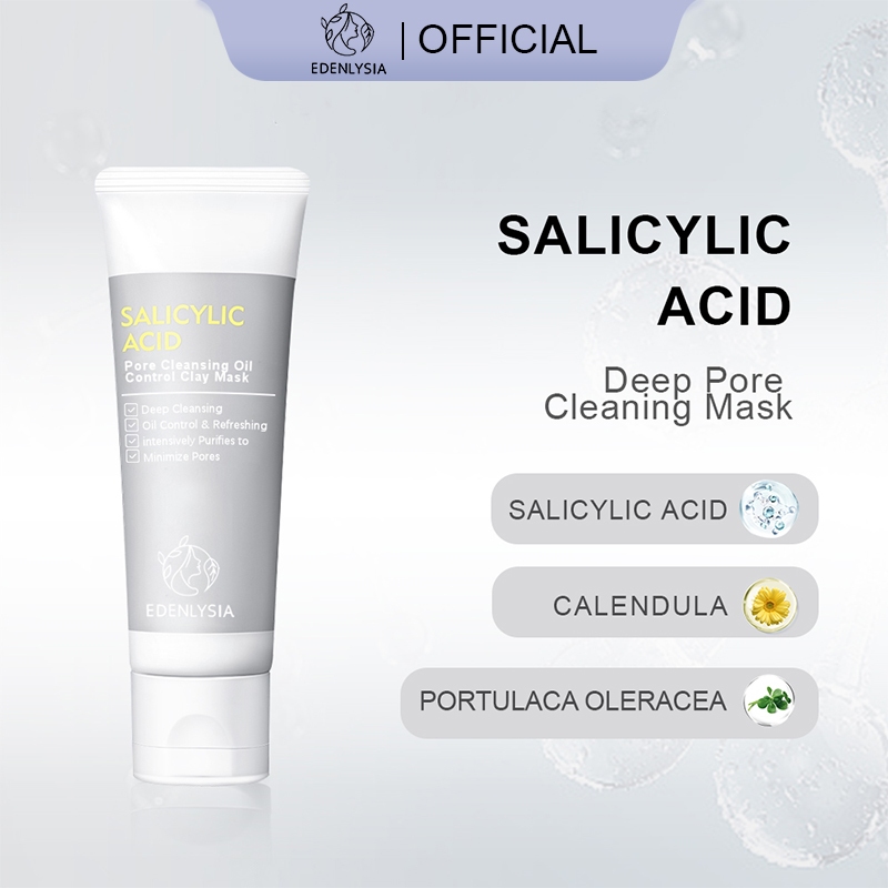 Edenlysia Salicylic Acid Pore Cleansing Oil Control Clay Mask Control